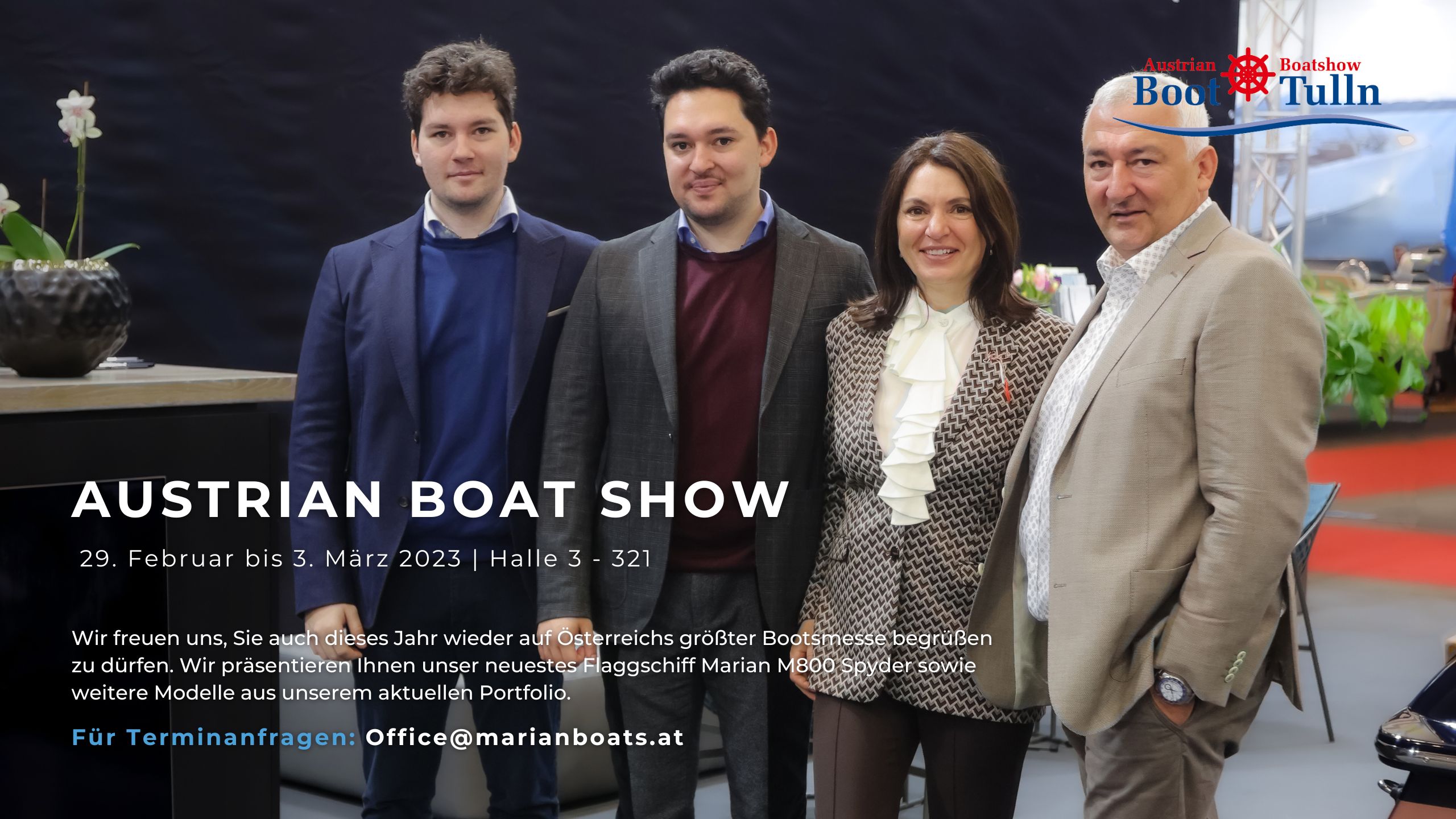Austrian Boat Show 2023 - Marian Boote