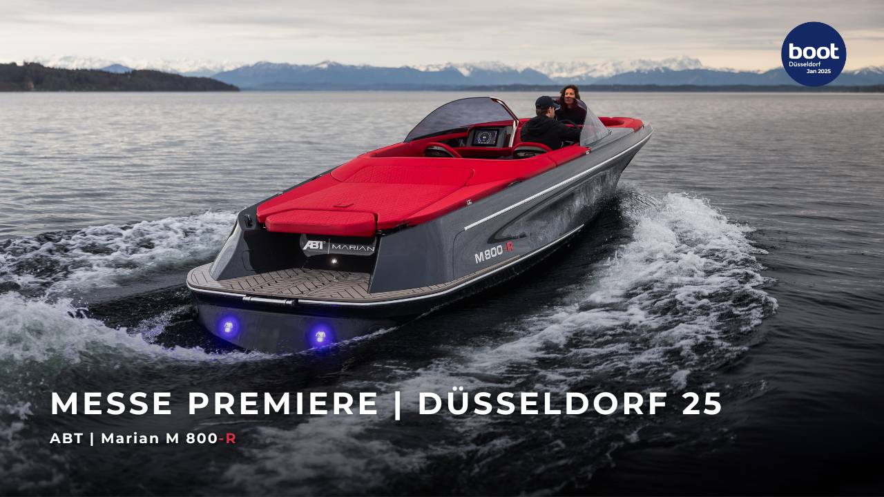 BOOT Düsseldorf 2025: Messepremiere ABT | Marian M 800-R in Kooperation ...